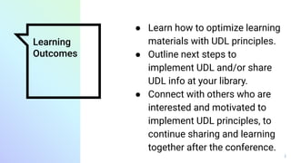 Delivering Equitable & Inclusive Instructional Content Using UDL ...