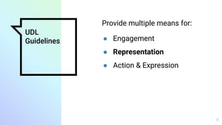 Delivering Equitable & Inclusive Instructional Content Using UDL ...