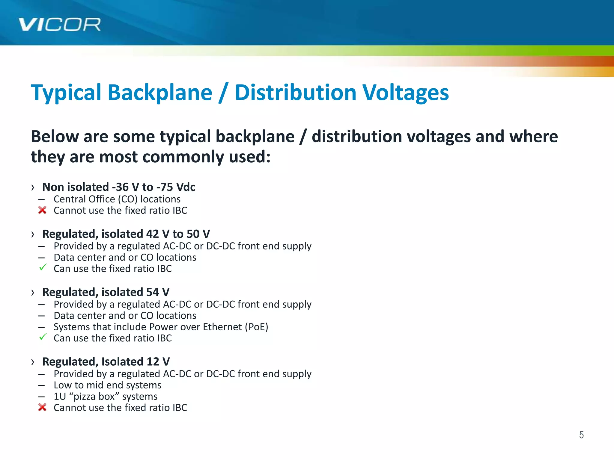 Intermediate Bus Architecture (IBA) | PPTX