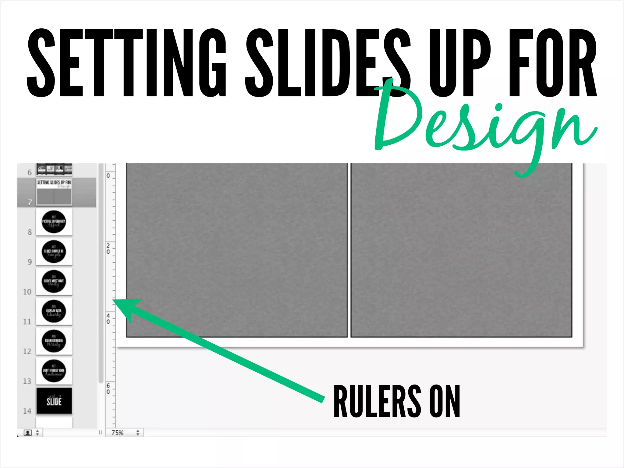 Introduction to Slide Design: 7 Rules for Creating Effective Slides ...