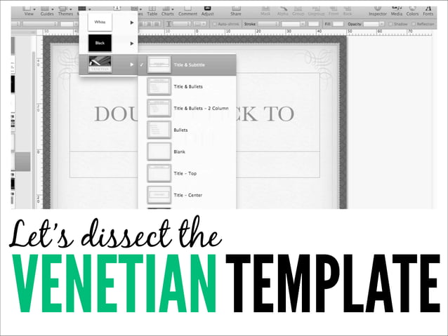 Create your own TEMPLATE!