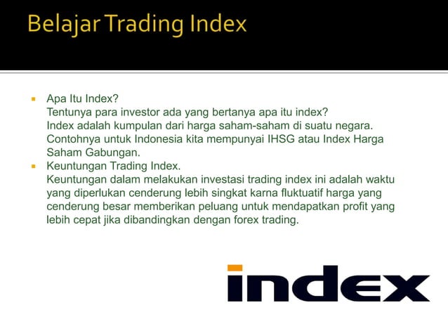 Edukasi Mengenai Trading | PPTX