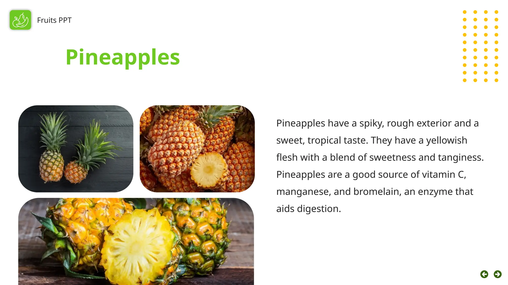 An informative presentation on Fruits.pptx