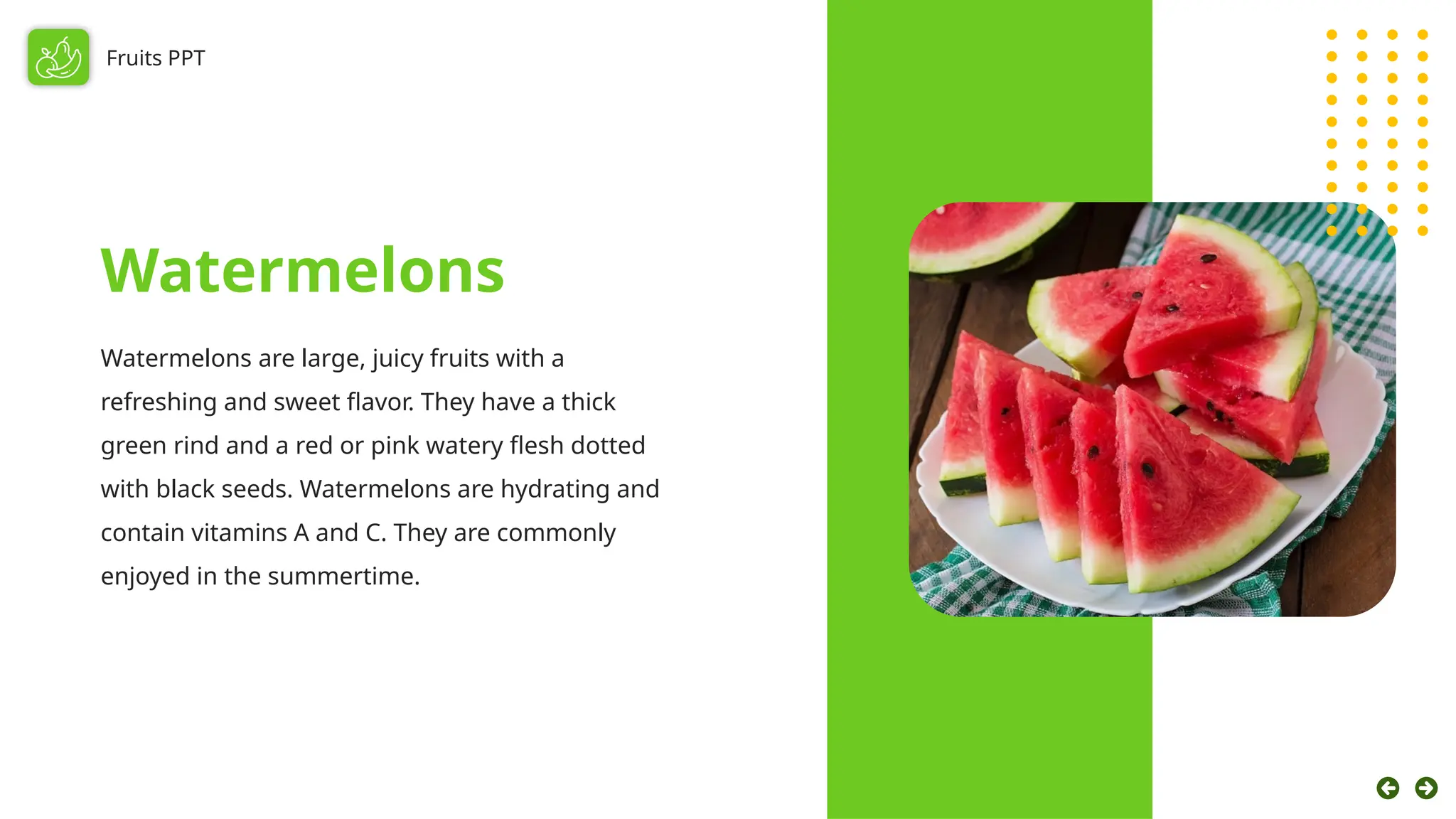 An informative presentation on Fruits.pptx