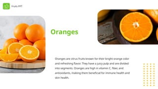 An informative presentation on Fruits.pptx