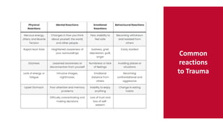 World Trauma Day and theories od trauma and recovery .pptx