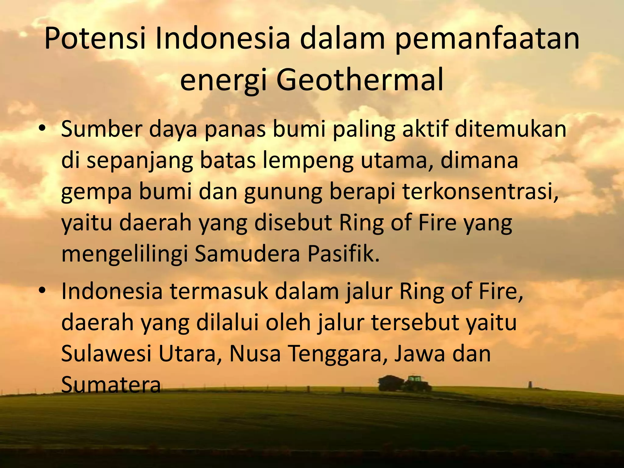 Slide energi panas bumi (geothermal) ... | PPTX