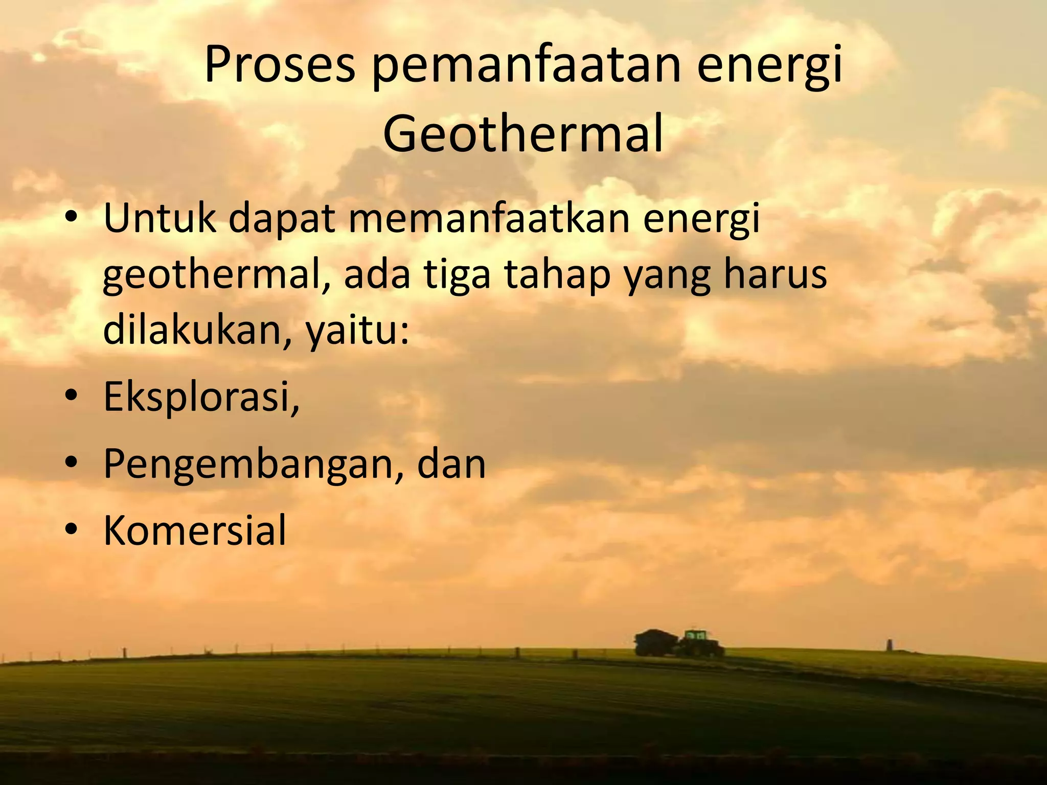 Slide energi panas bumi (geothermal) ... | PPTX