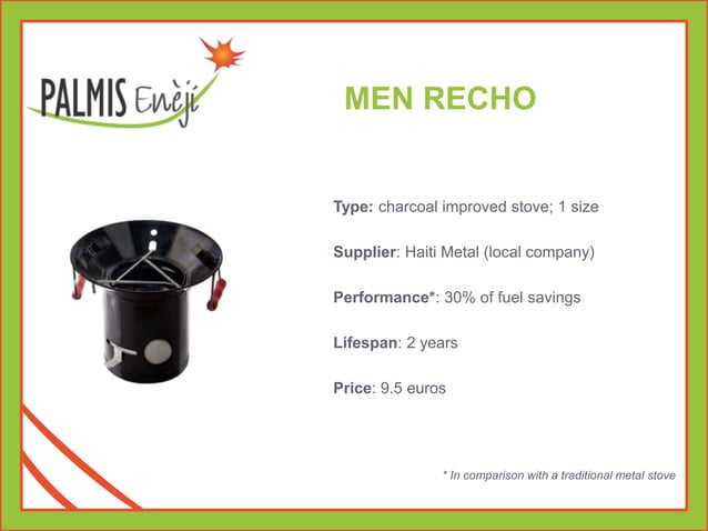 Palmis Enèji gamme de produits (english) | PPT