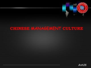 chinese culture management | PPT