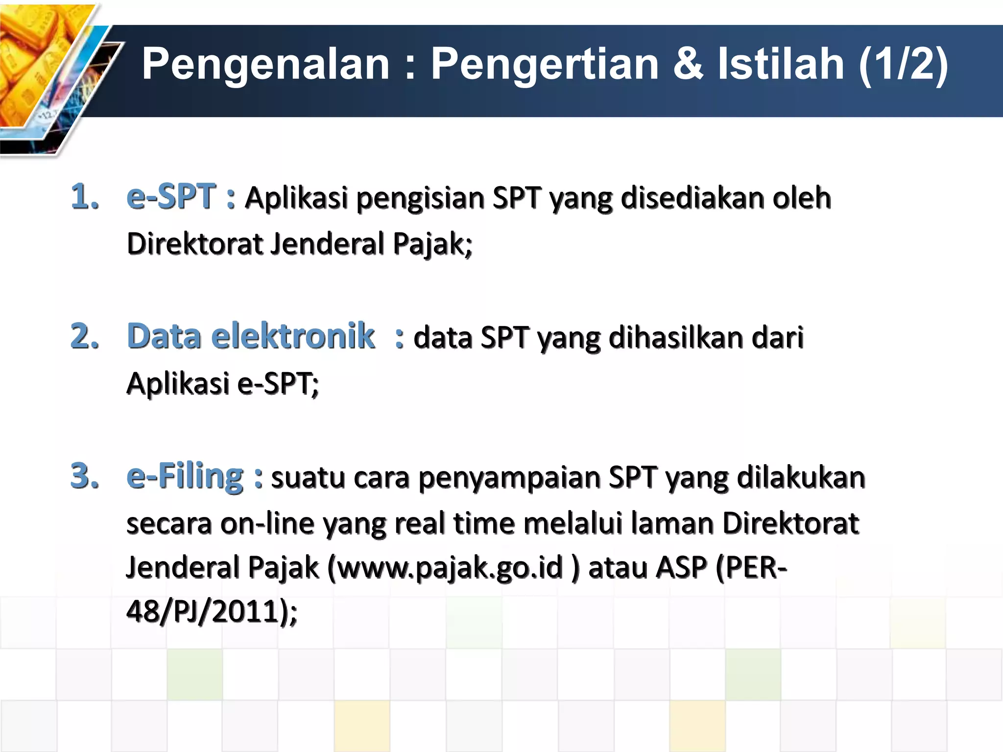 Cara Mudah Menggunakan Aplikasi eSPT PPh 21 2014 | PPTX