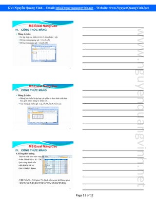 Slide excel b_vanphong | PDF