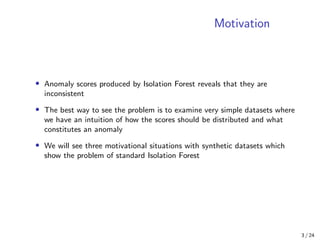 Extended Isolation Forest | PDF