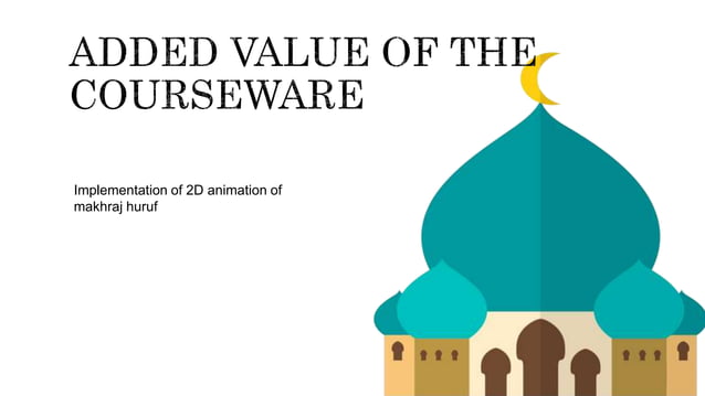 Learning Tajweed Using Mobile Application | PPT