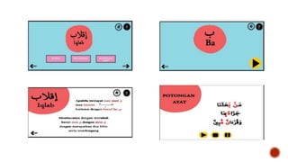 Learning Tajweed Using Mobile Application | PPT
