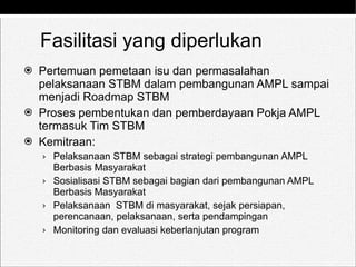 Slide fasilitasi stbm | PPT