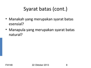 FI4184 -- Pengenalan Metode Elemen Hingga | PPT