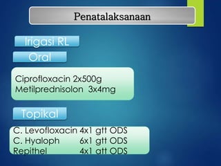 Slide fikar trauma kimia | PPTX