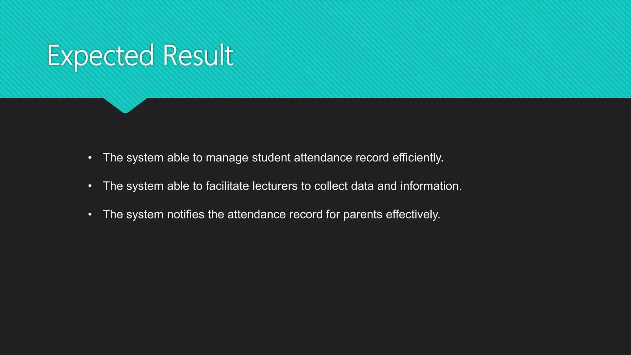 Smart Attendance System using QR Code with SMS Notification | PPTX