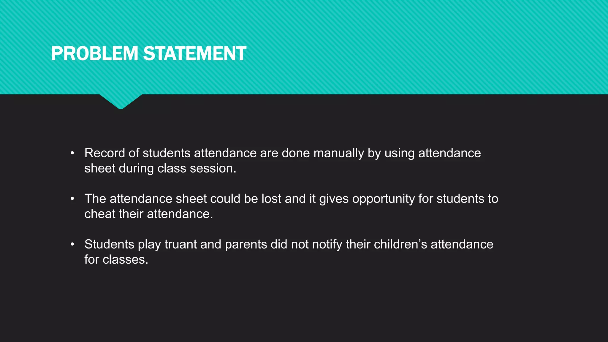 Smart Attendance System using QR Code with SMS Notification | PPTX