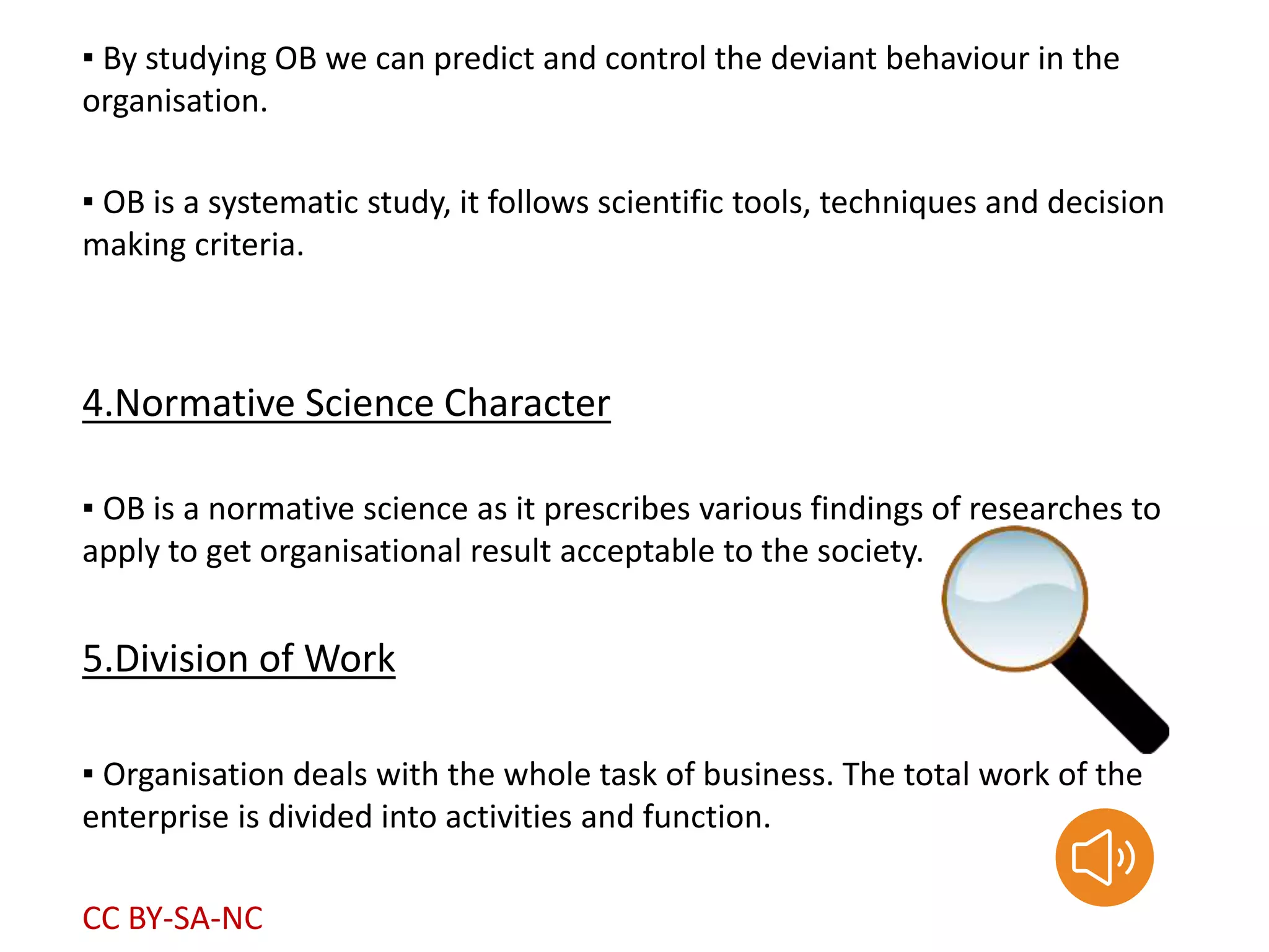Organizational Characteristics and Design ppt | PPT