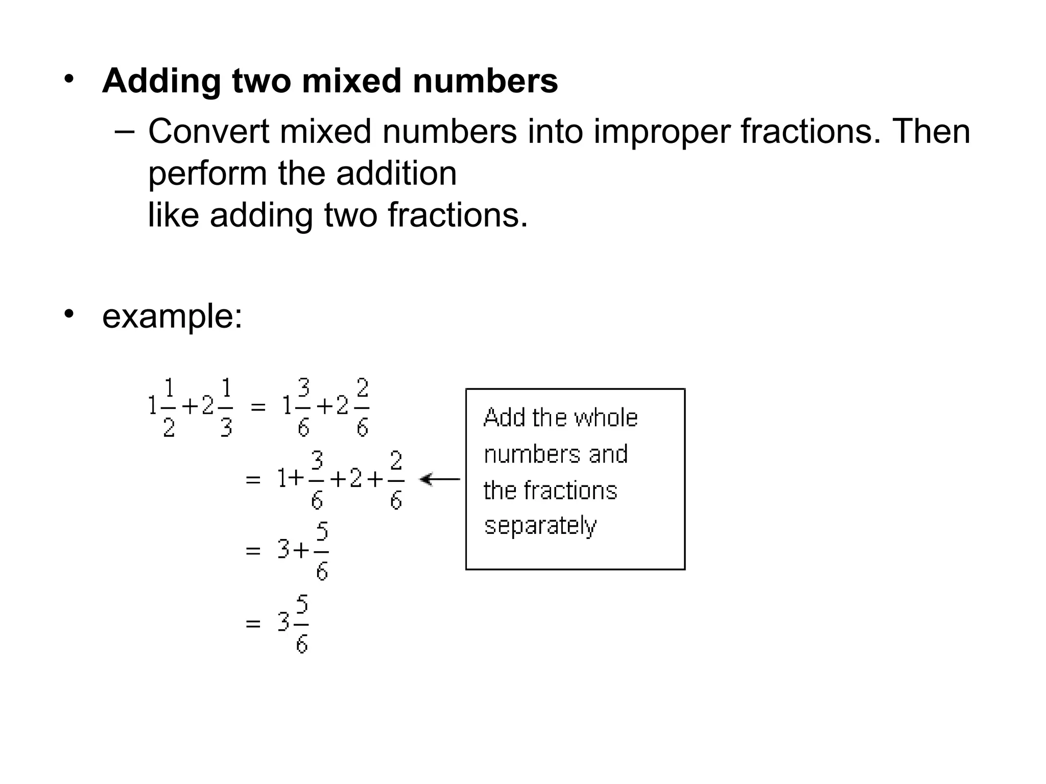 Slide fractions | PPT