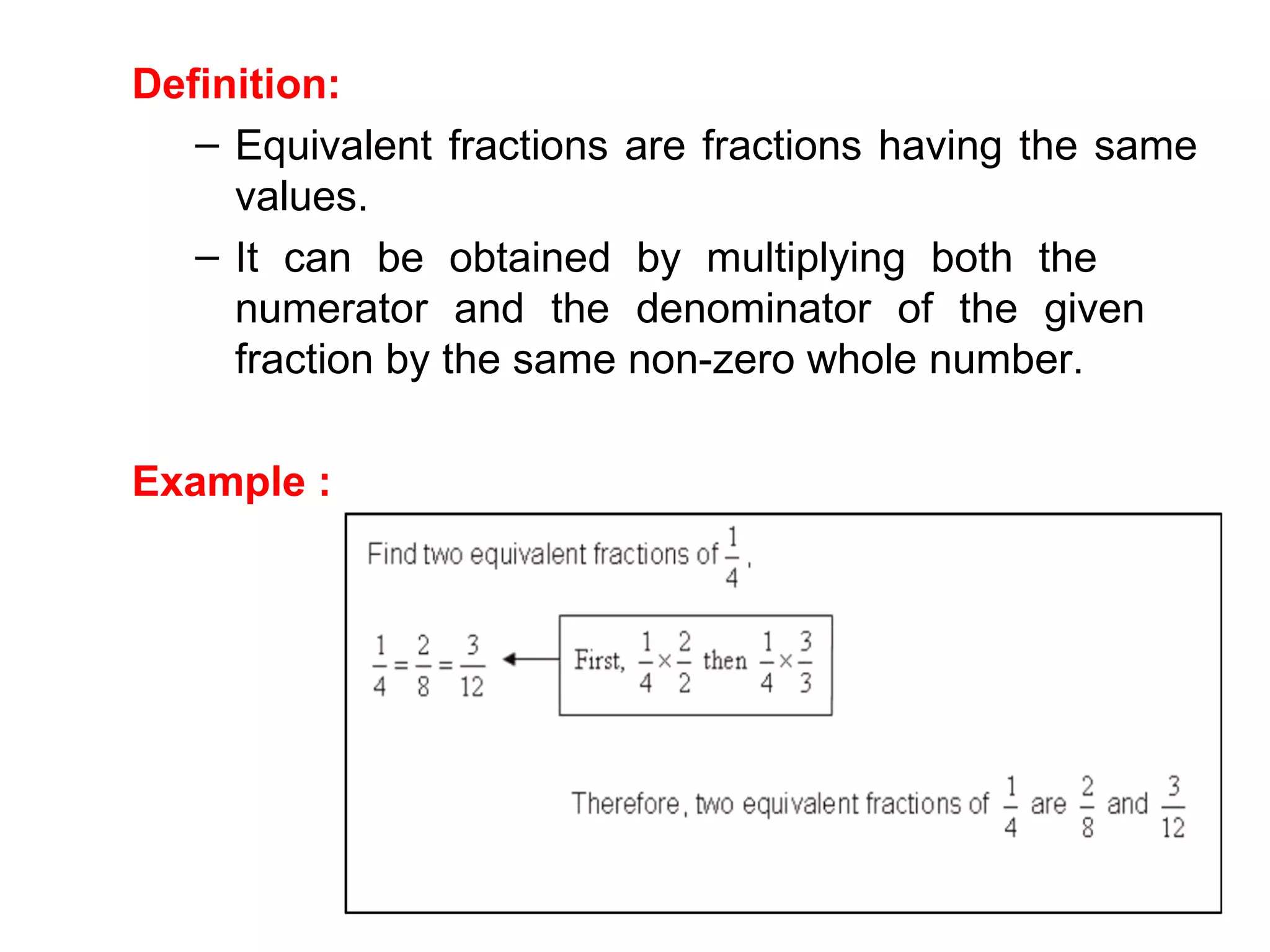 Slide fractions | PPT