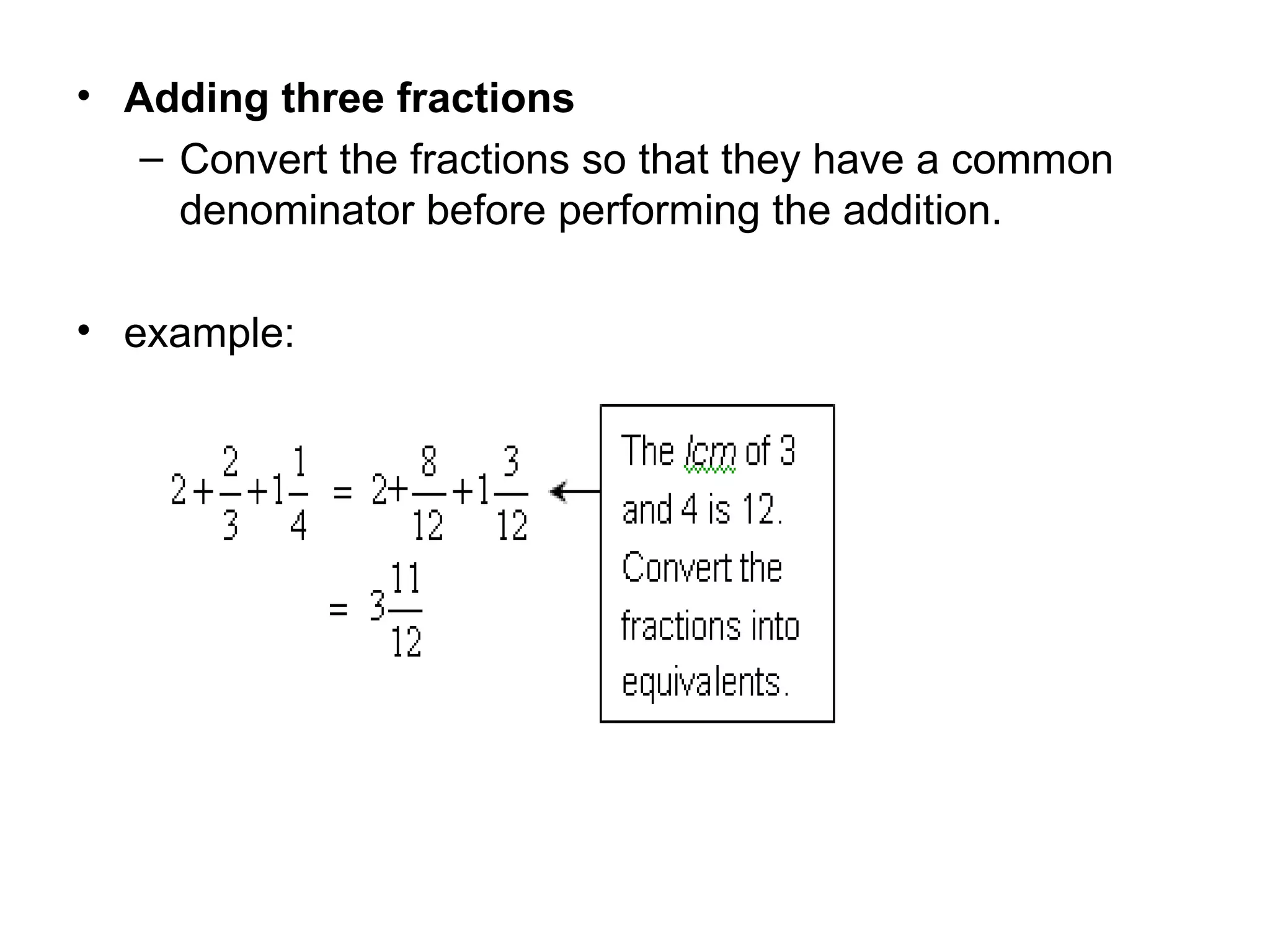 Slide fractions | PPT