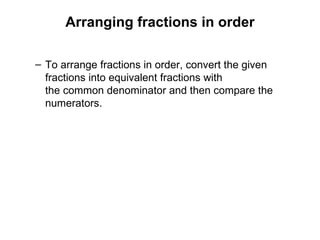 Slide fractions | PPT