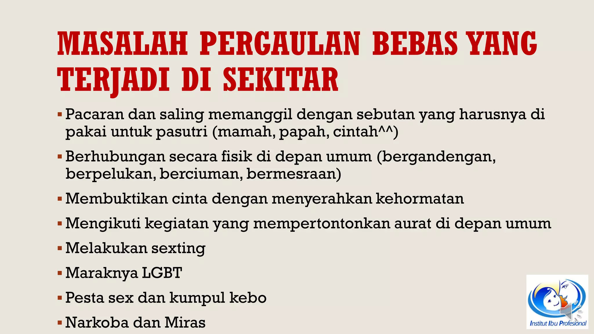 PERGAULAN BEBAS PADA REMAJA | PDF