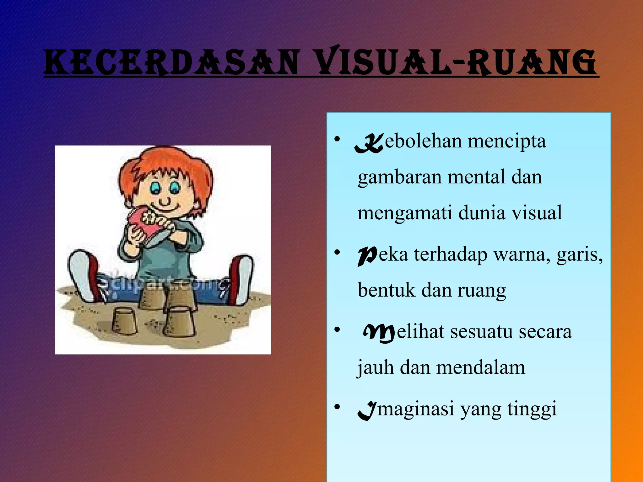 TEORI KEPELBAGAIAN KECERDASAN GARDNER | PPT