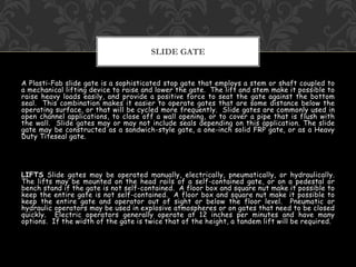 Slide gate | PPT