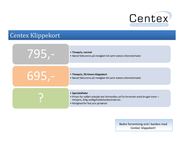 General presentation of Centex | PPT