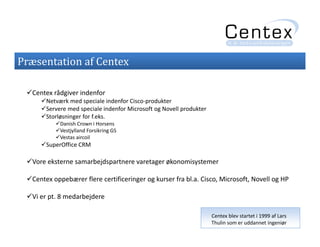 General presentation of Centex | PDF