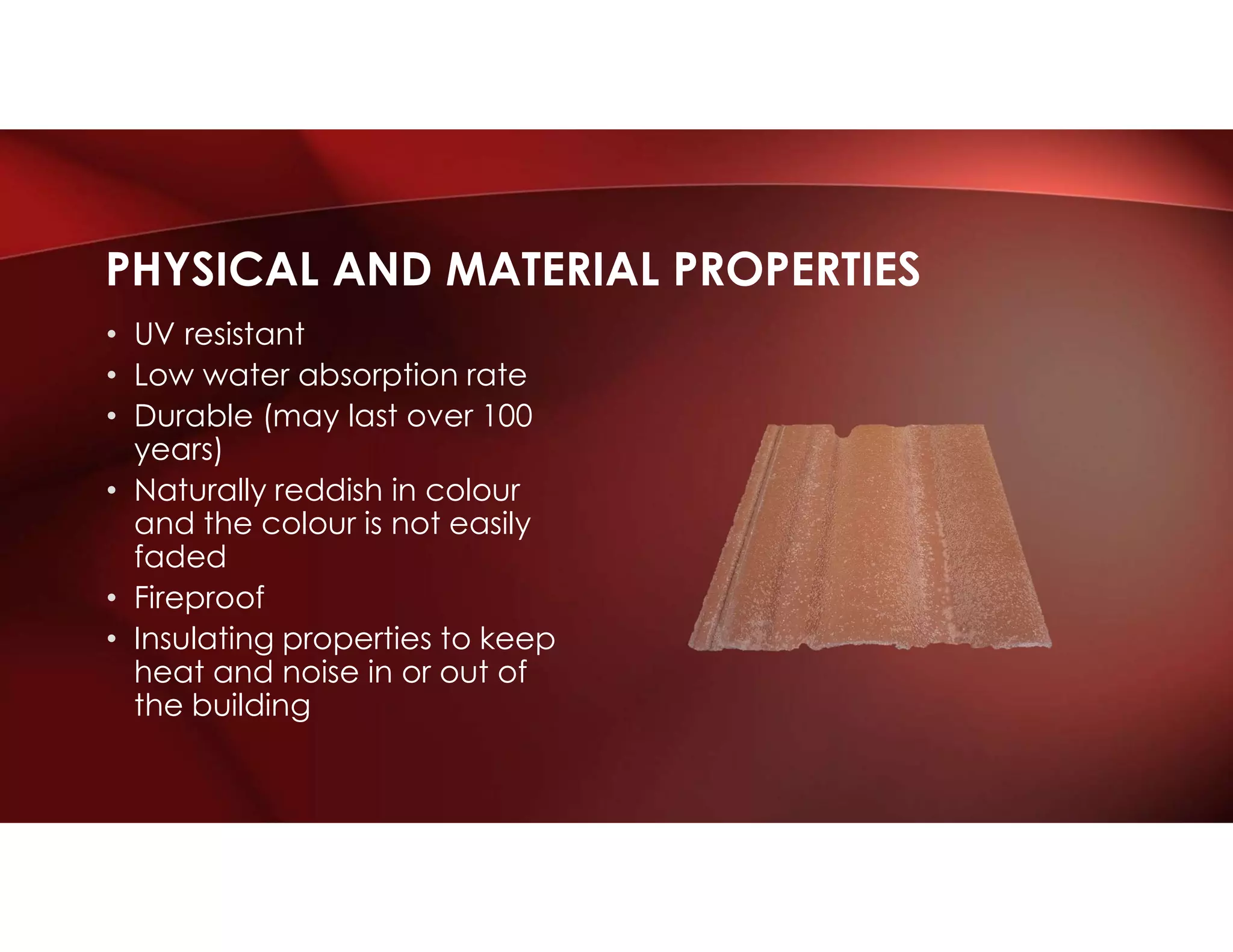 Slide group 7 terracotta roof tiles | PDF