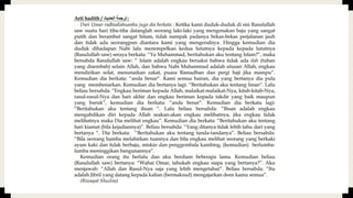 Hadis 40 - Hadis 2 | PDF
