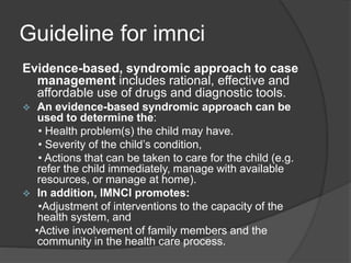Slide imnci neonatal | PPTX | Infectious Diseases | Diseases and Conditions