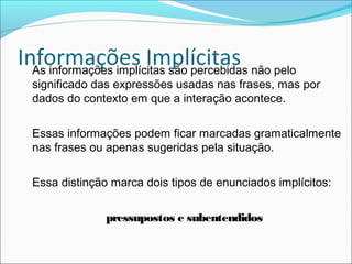 Slide implicito e explicito | PPT