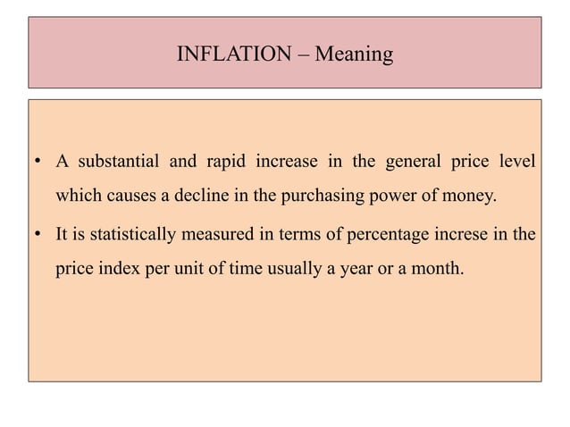 Slide inflation | PPT