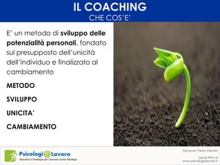 Slide introduzione parent coaching | PDF | Parenting | Family and ...