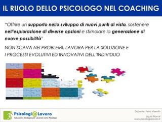 Slide introduzione parent coaching | PDF | Parenting | Family and ...