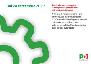 La nuova CIG in tre mosse | PPT