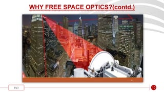 Free space optical communication (FSO) | PPTX