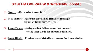 Free space optical communication (FSO) | PPTX