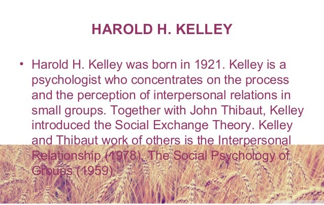the relationship between psychology communication and social exchange