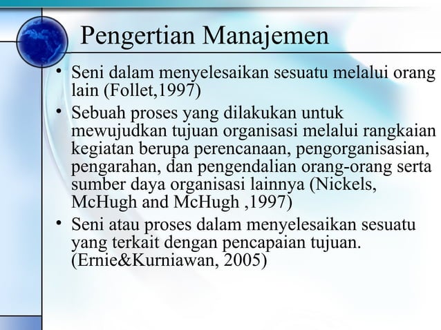 KONSEP DASAR TEORI ORGANISASI DAN MANAJEMEN PUBLIK | PPT