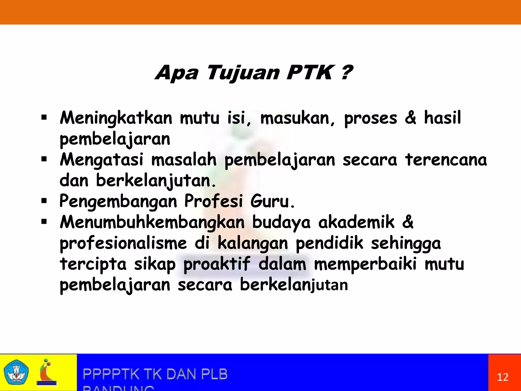 Konsep Penelitian Tindakan Kelas di TK | PPTX