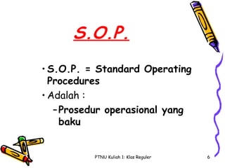 Slide kuliah 1 arti prosedur | PPT