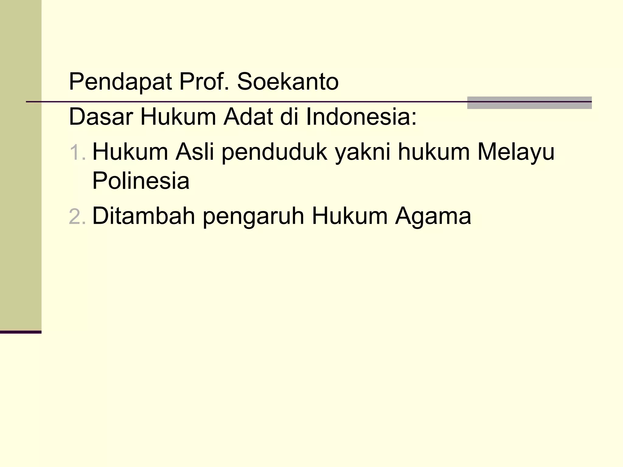 hukum Adat | PPT