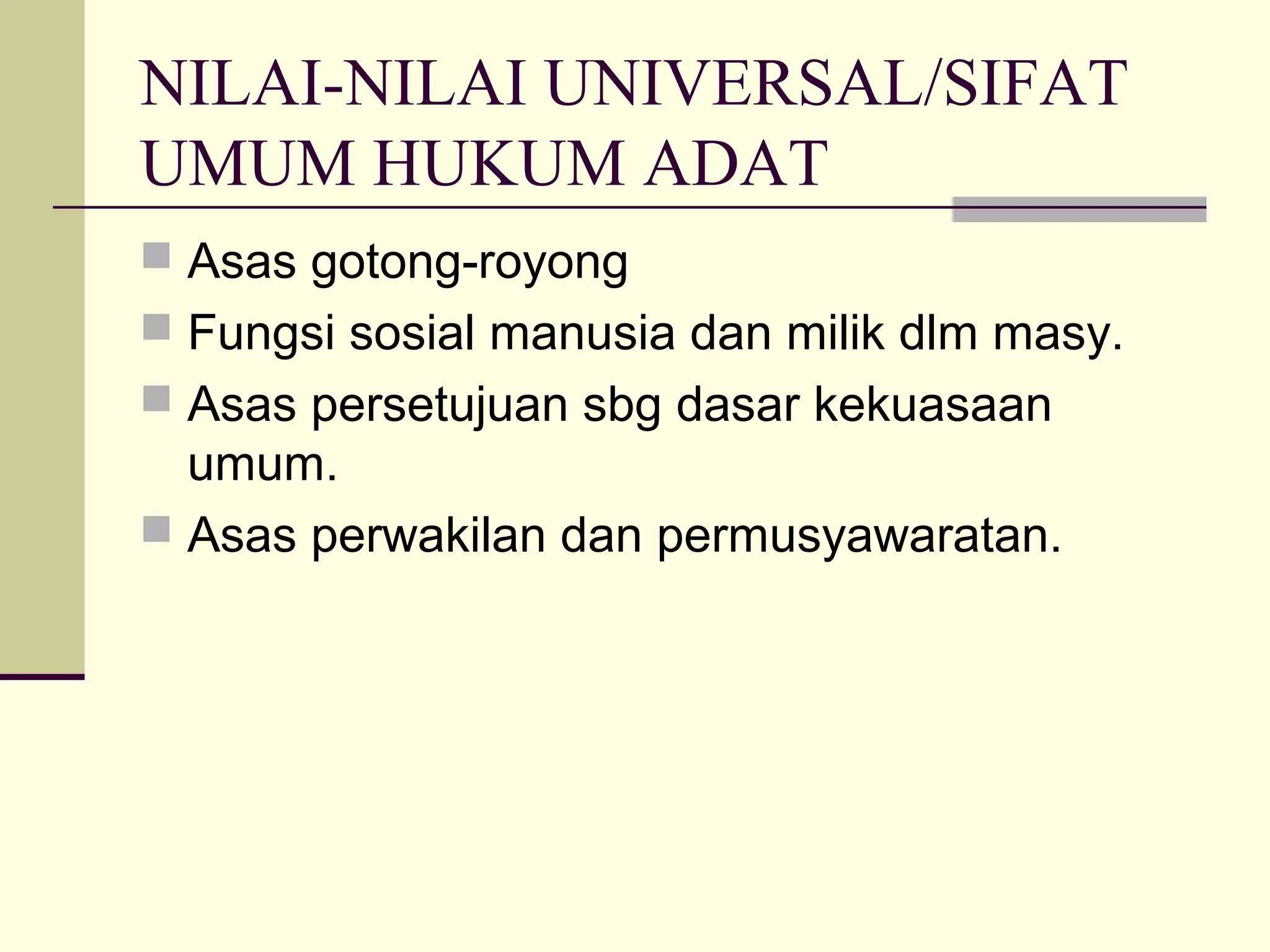 hukum Adat | PPT